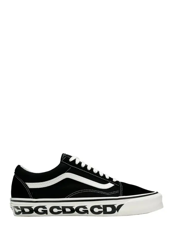 VANS Comme Des Garçons X Og Old Skool Lx 'sidewall' Sneakers - Black