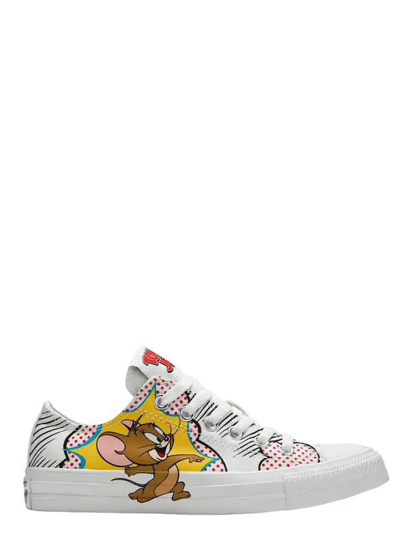 CONVERSE Tom And Jerry Chuck Taylor All Star Low 'carton - White