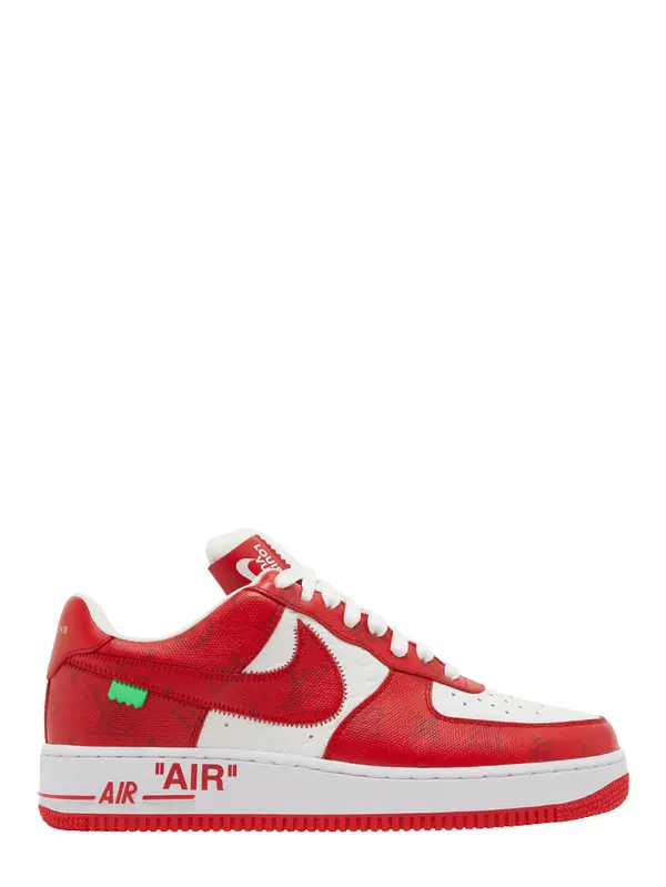 Nike Louis Vuitton X Force 1 Low - Red