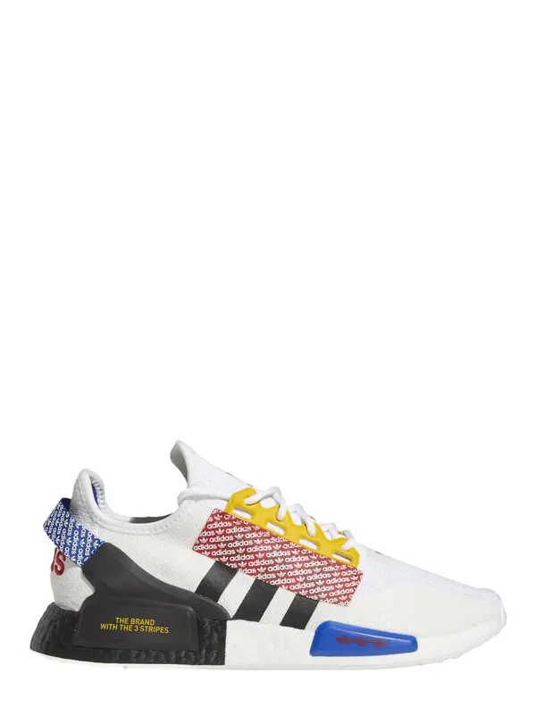 Adidas Nmd_r1 V2 Logo Print Sneakers - White