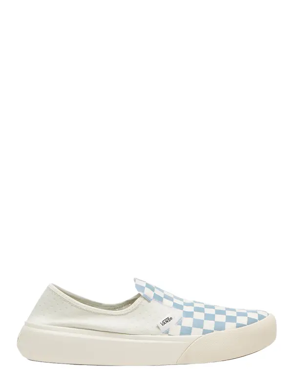 VANS Comfycush One Checkerboard Slip-on Sneakers - Blue