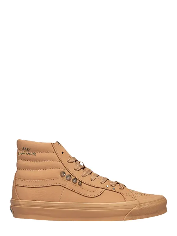 VANS Ttswtrs X Og Sk8-hi Lx 'punk' High-top Sneakers - Brown