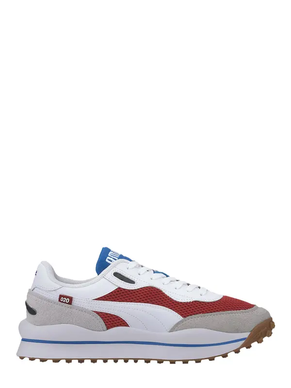 PUMA Style Rider Warm Texture Sneakers - White