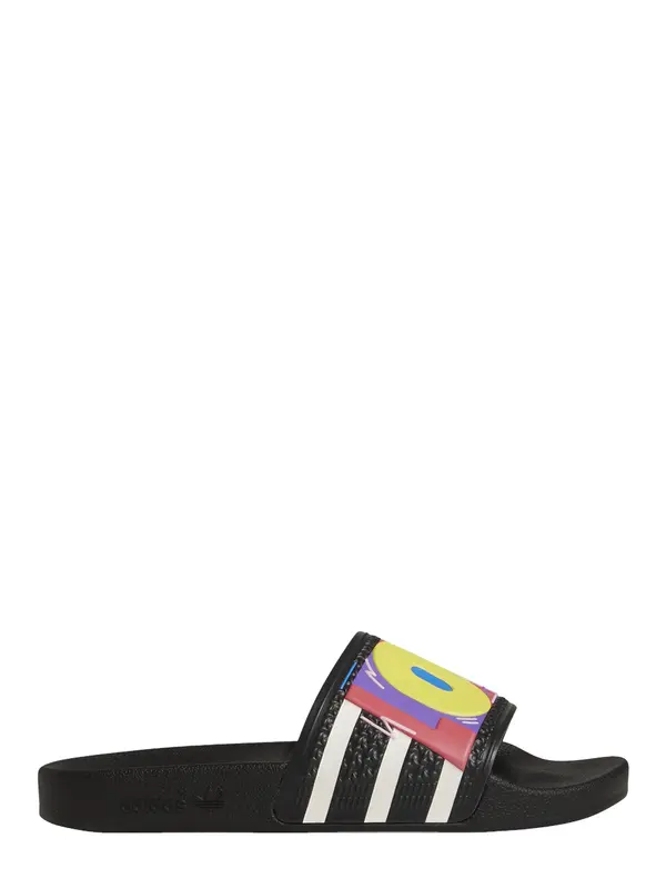 Adidas Kris Andrew Small X Adilette Slide - Black