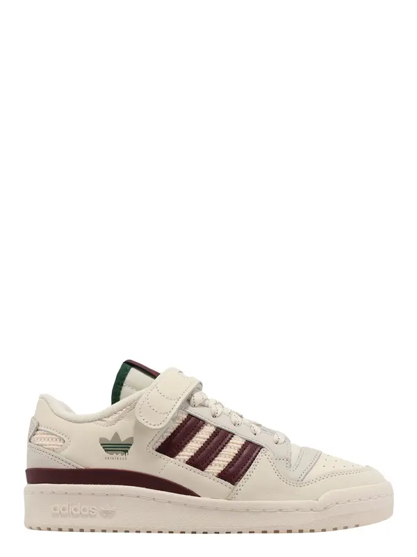 Adidas Forum 84 Low Knitted Sneakers - Cream