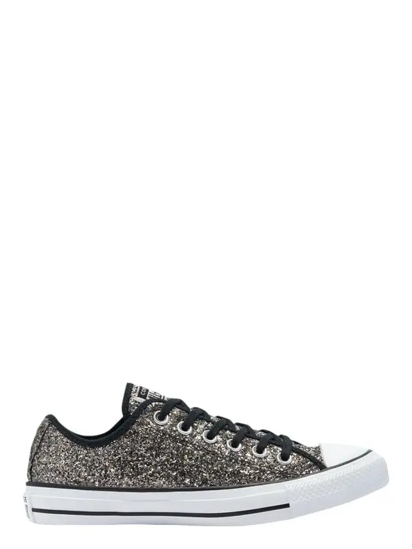 CONVERSE Chuck Taylor All Star Low Glitter Sneakers - Black