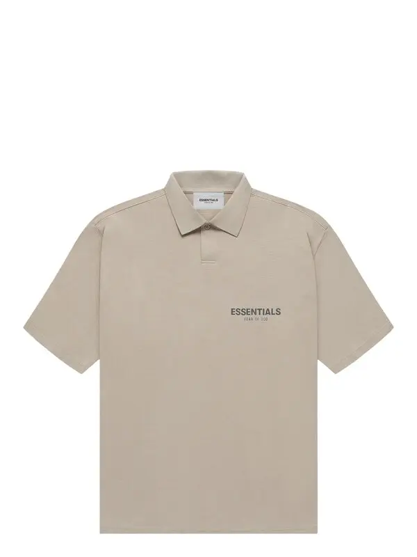 Fear Of God Short-sleeve Polo 'string - Tan