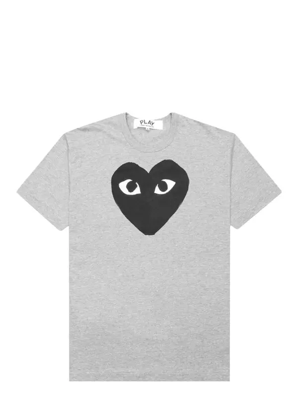Play Comme Des Garcon Heart T-shirt - Grey