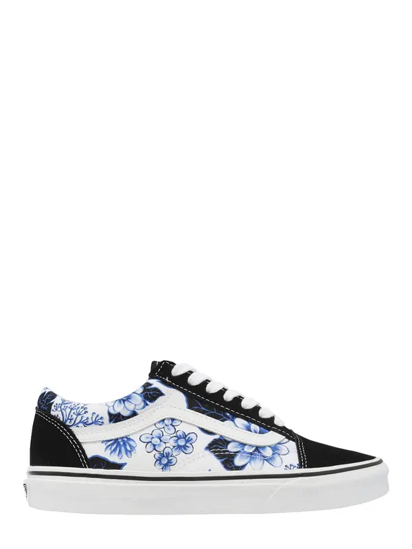 VANS Old Skool Floral Sneakers - Blue