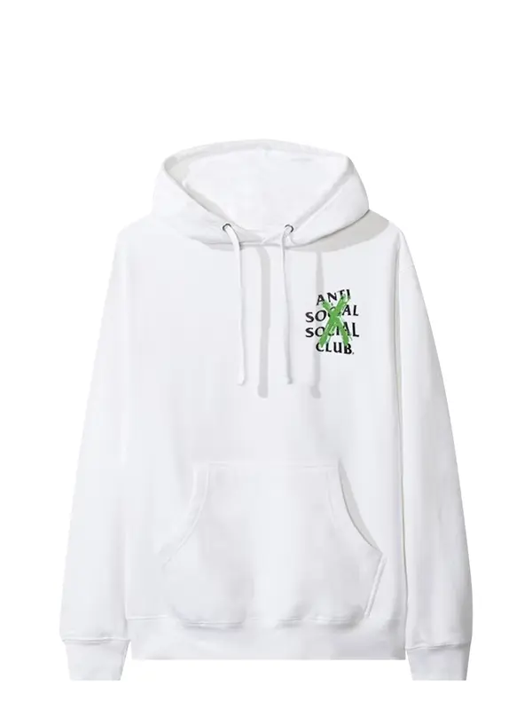 ANTI SOCIAL SOCIAL CLUB Cancelled Remix Hoodie - White