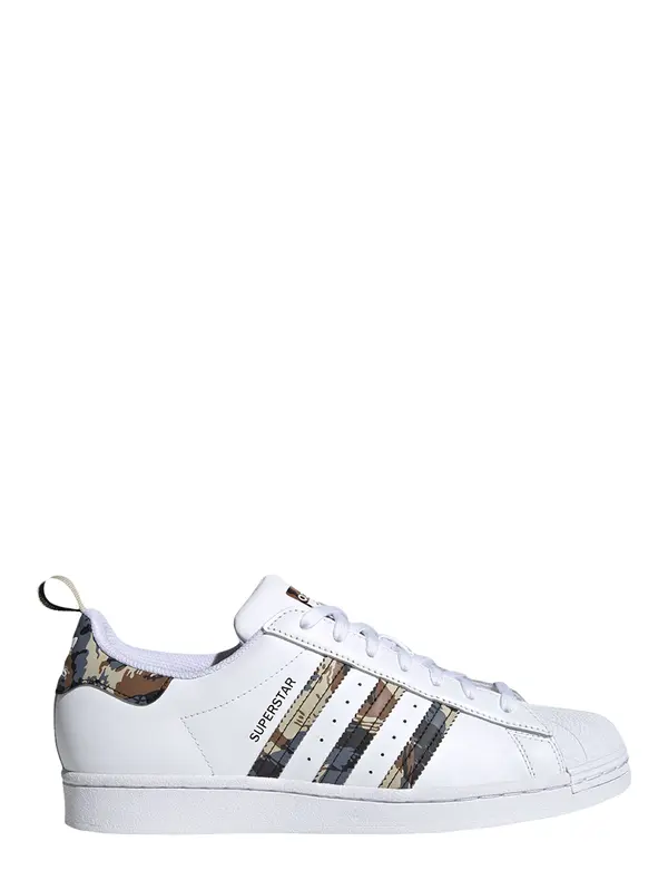 Adidas Superstar Savanna Camo Sneakers - White