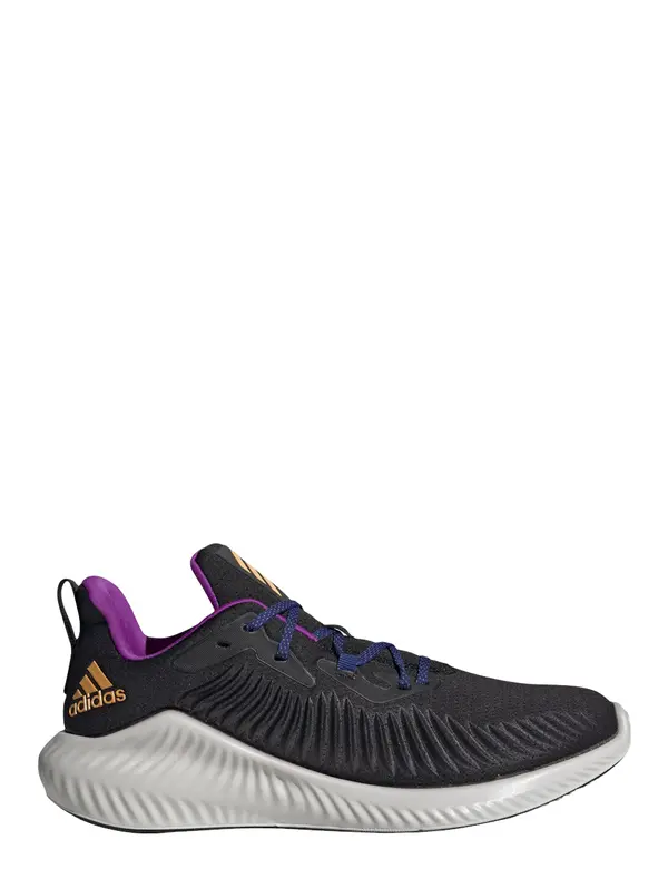 Adidas Alphabounce+ Run Em Athletic Sneakers - Black