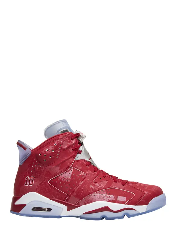 JORDAN 6 Retro Slam Dunk Sneakers - Red