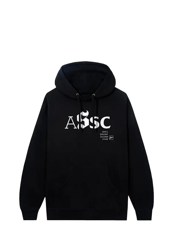 ANTI SOCIAL SOCIAL CLUB X Fragment Type A Hoodie - Black