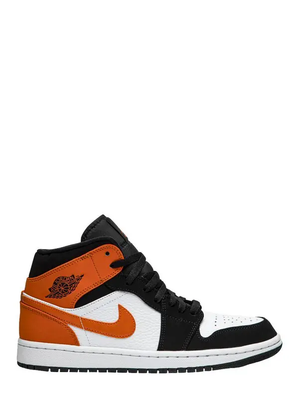 JORDAN 1 Mid Shattered Backboard Sneakers - Orange