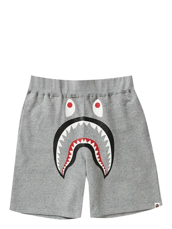 BAPE Shark Sweatshorts - Grey