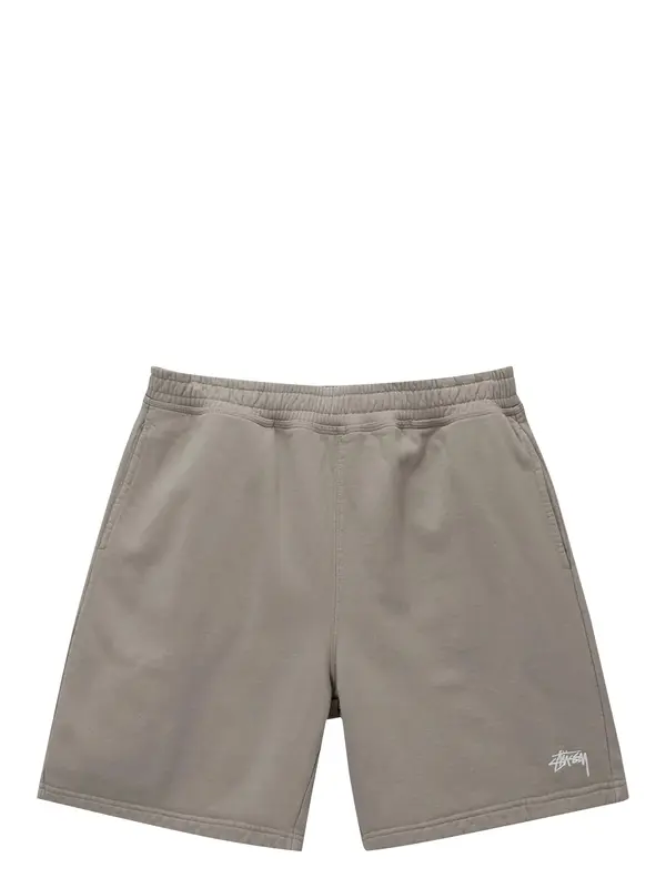 StÜssy Overdyed Stock Logo Short - Grey