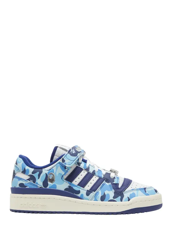 Adidas Bape X Forum Low 84 '30th Anniversary' Sneakers - Blue