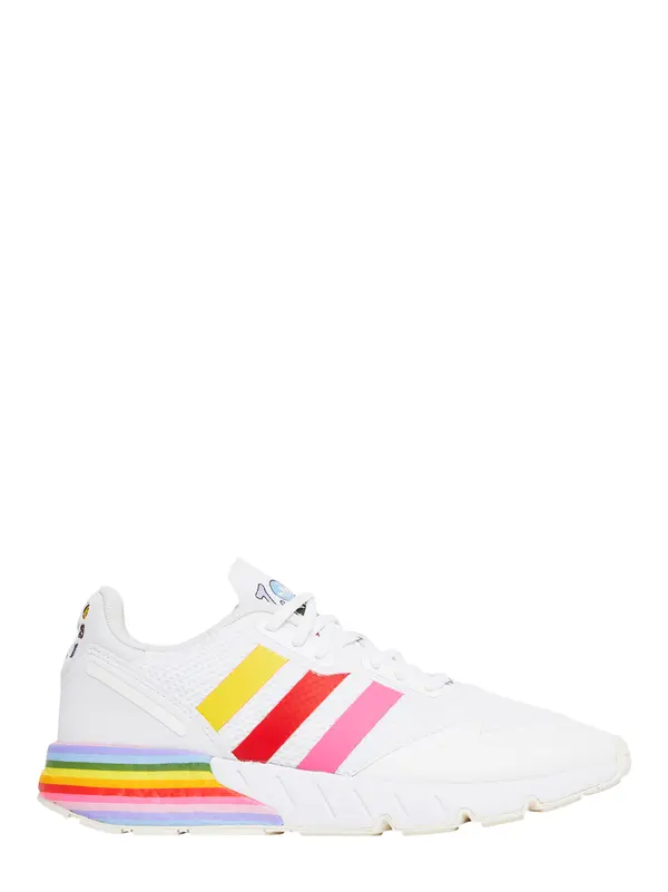 Adidas Zx 1k Boost 'pride' Sneakers - White
