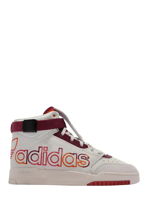 Adidas Drop Step High-top Sneakers - White