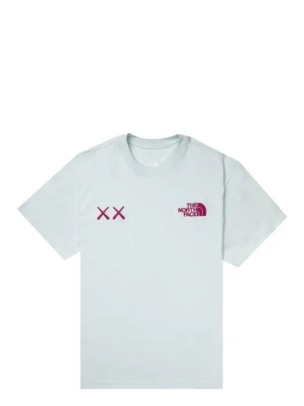The North Face X Kaws Short-sleeve Tee 'ice - Blue