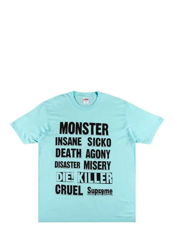 Supreme Monster Tee 'turquoise - Blue
