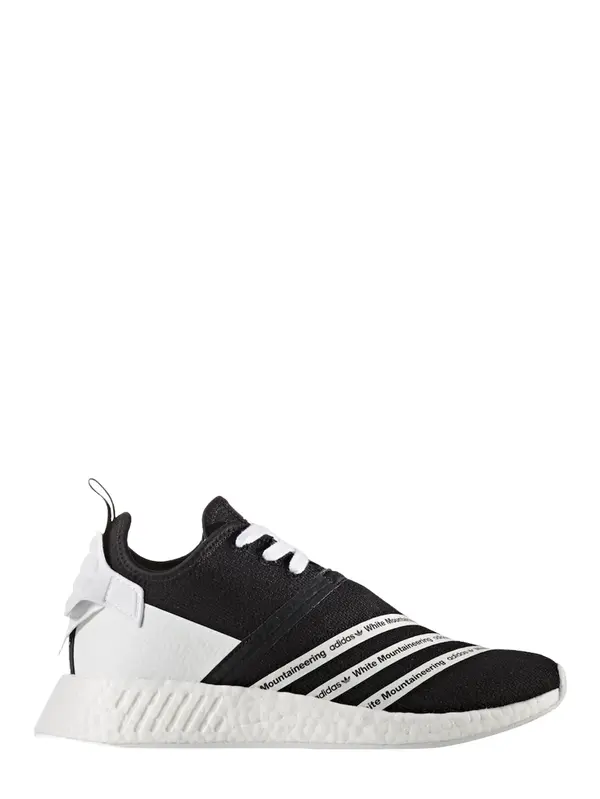Adidas White Mountaineering Nmd_r2 Primeknit Sneakers - Black