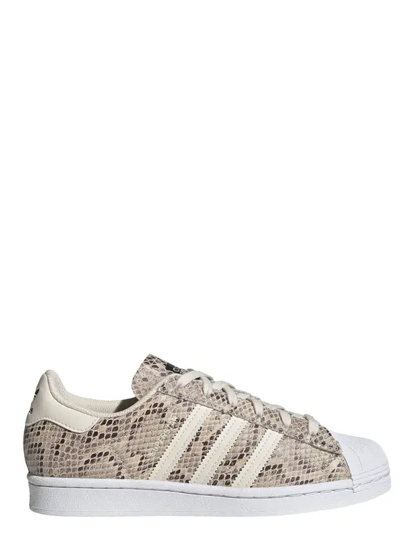 Adidas Superstar Snakeskin Sneakers - Tan