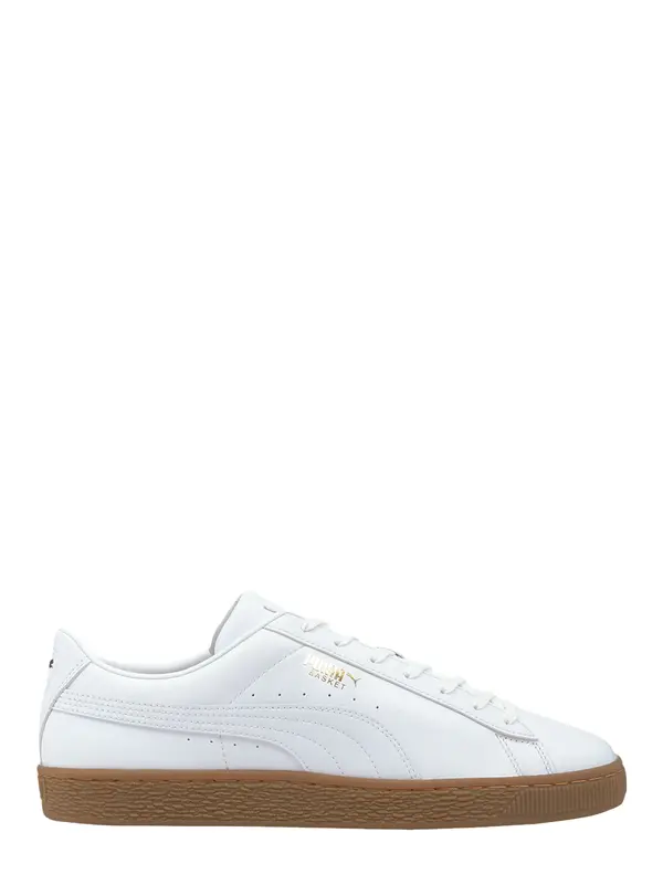 PUMA Basket 21 Gum Sneakers - White
