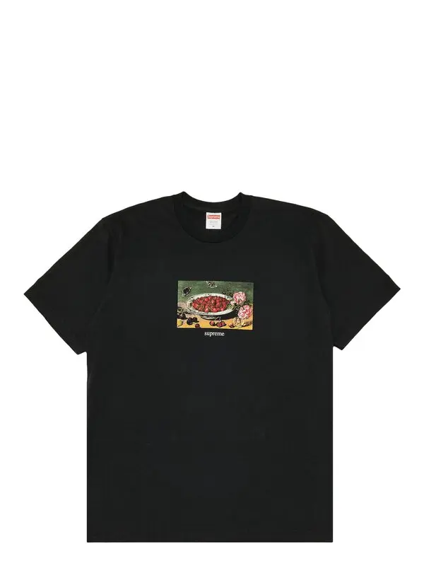 Supreme Strawberries Tee - Black