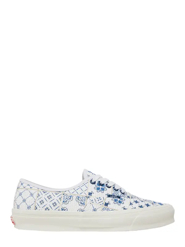 VANS Kith X Og Authentic Lx 'azulejo Tile' Sneakers - White