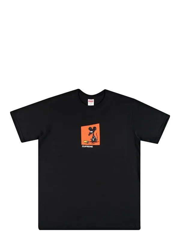 Supreme Mouse Tee - Black