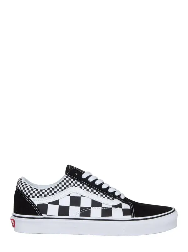VANS Old Skool Mix Checker Sneakers - Black