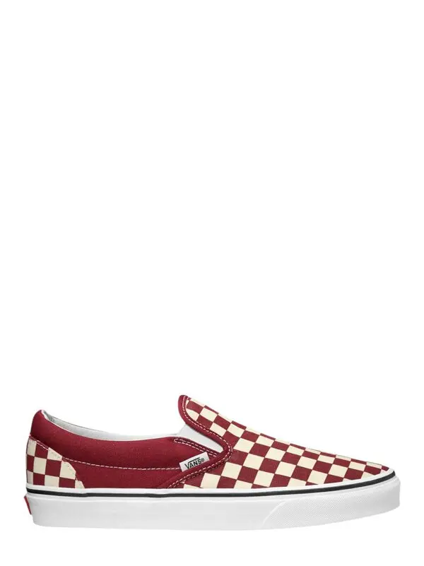 VANS Classic Slip-on Rumba Checkerboard - Red