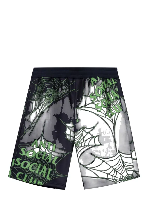 ANTI SOCIAL SOCIAL CLUB Crawling In The Dark Shorts - Black