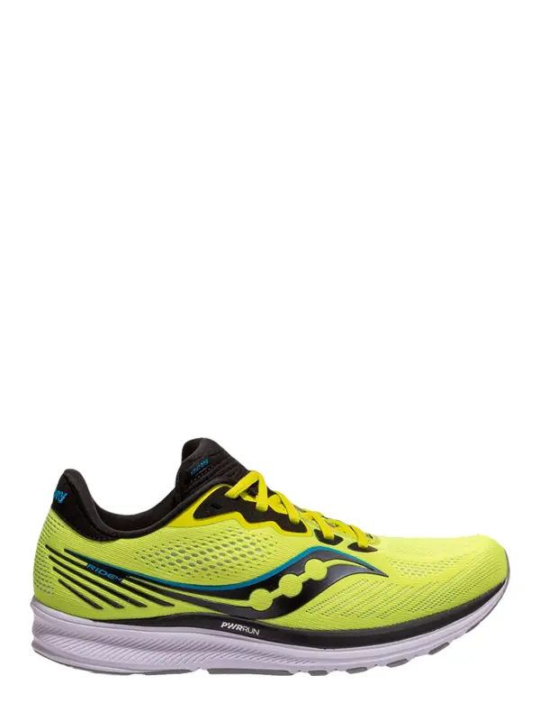 Saucony Ride 14 Athletic Sneakers - Yellow