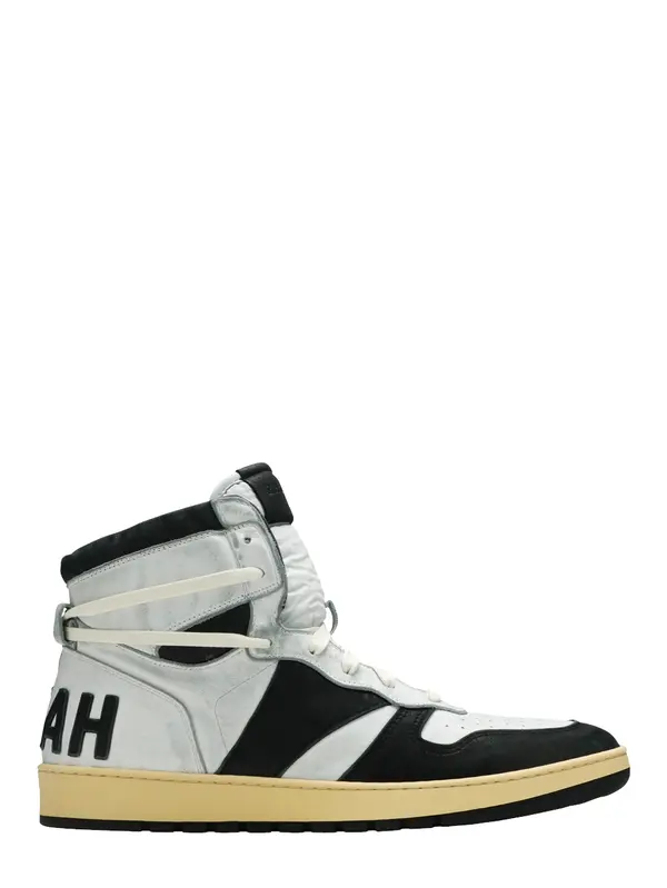 Rhude Rhecess High 'hell Yeah' Sneakers - White