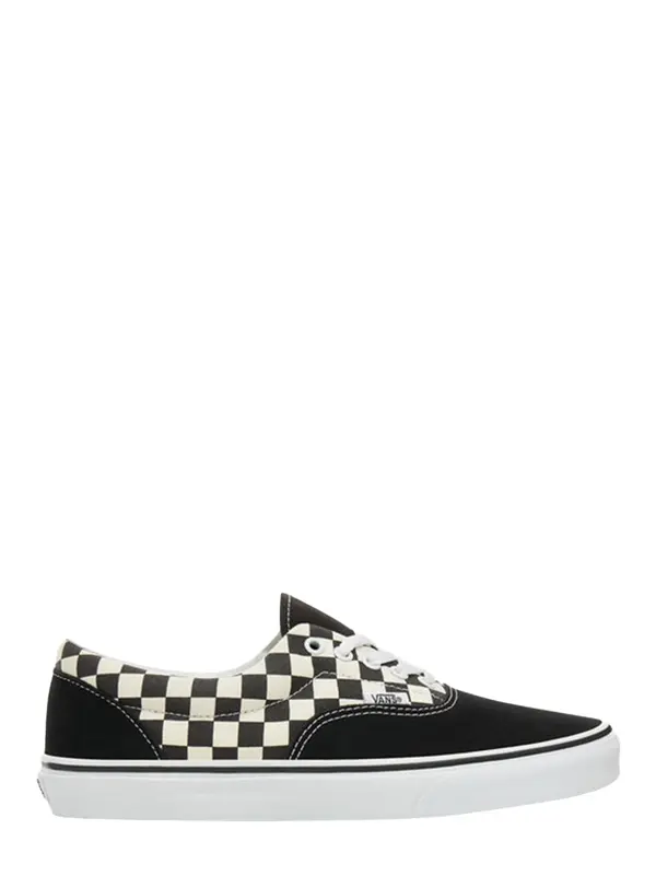 VANS Era Primary Check Sneakers - Black