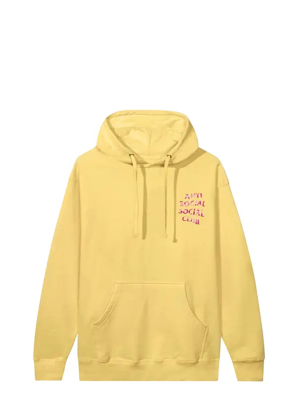 ANTI SOCIAL SOCIAL CLUB Plain Sight Hoodie - Yellow