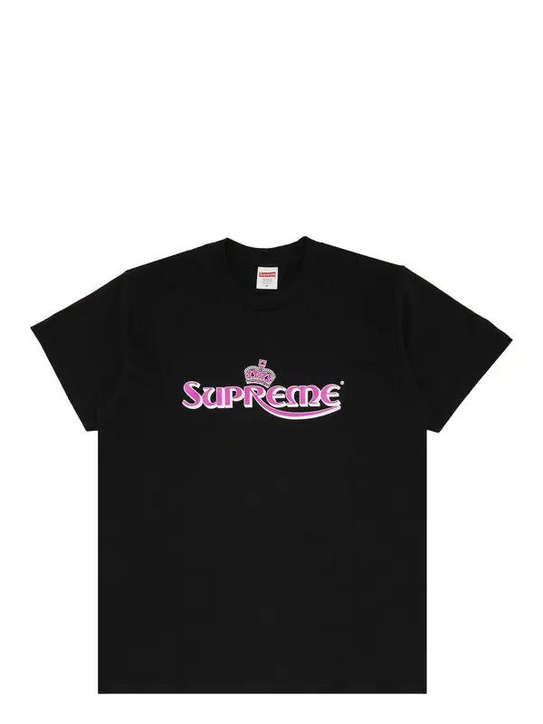 Supreme Crown Tee - Black