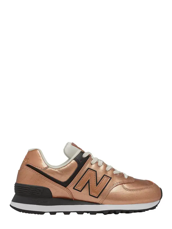 NEW BALANCE 574 Sneakers - Gold