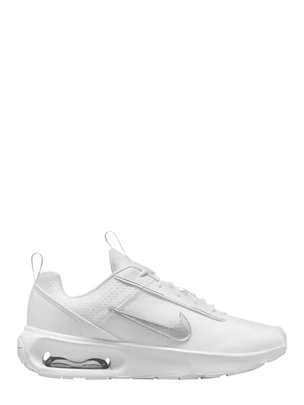 Nike Air Max Interlock Lite Metallic Silver Sneakers - White