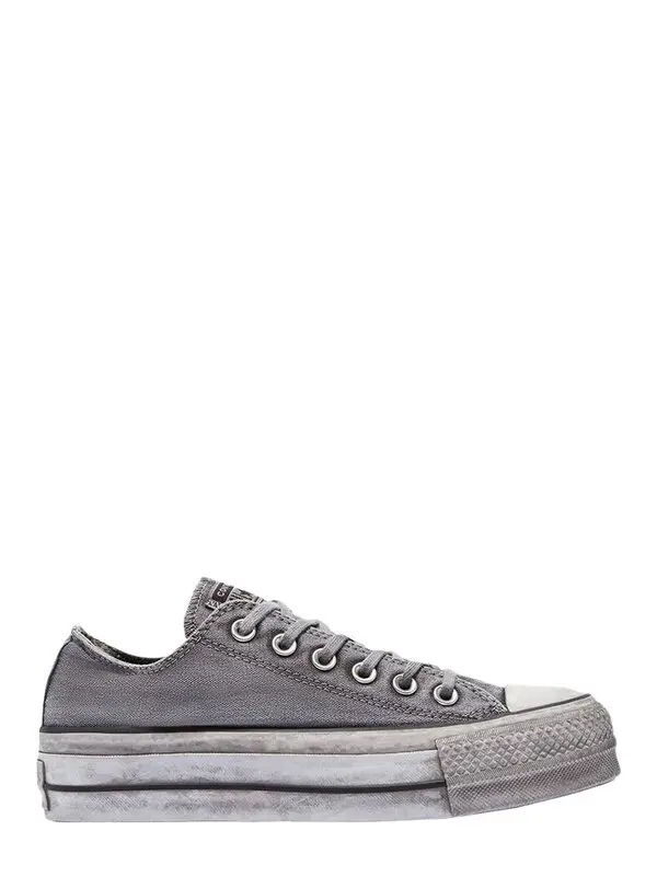CONVERSE Chuck Taylor All Star Lift Platform Low Top Sneakers - Grey