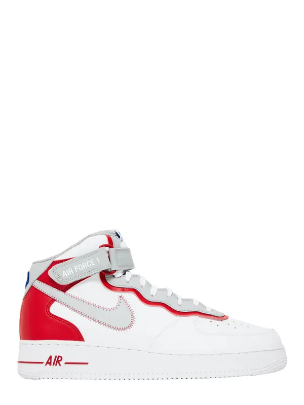 Nike Air Force 1 Mid '07 Lv8 'athletic Club' Sneakers - White