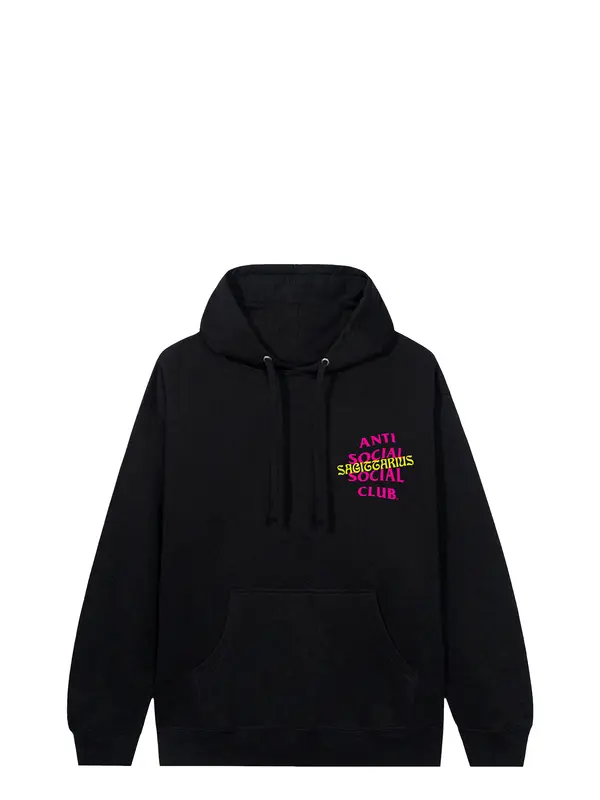 ANTI SOCIAL SOCIAL CLUB Sag Hoodie - Black