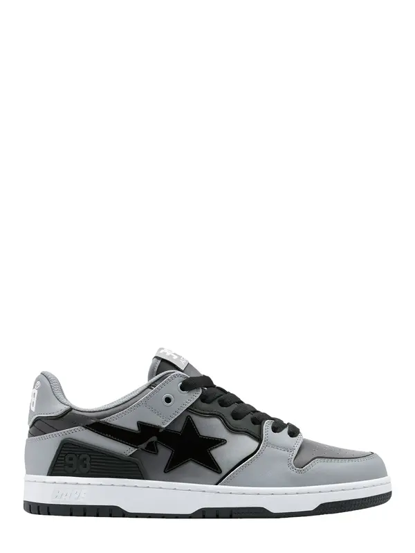 BAPE Sk8 Sta #5 Gradient Sneakers - Black
