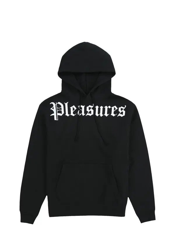 PLEASURES Pub Hoodie - Black