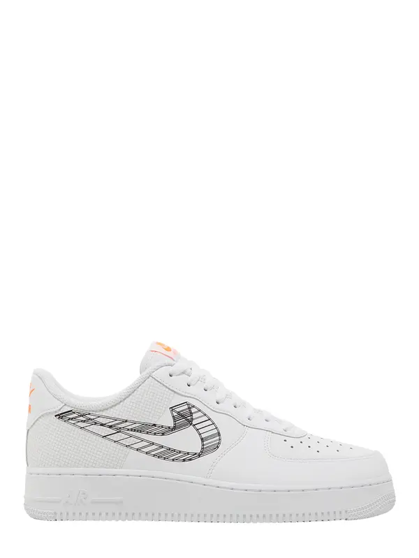 Nike Air Force 1 '07 '3d Swoosh' Sneakers - White