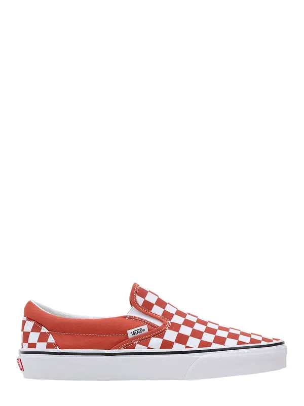 VANS Classic Slip-on Checkerboard - Orange