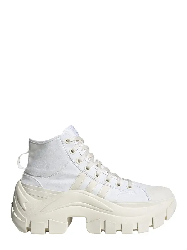 Adidas Nizza High-top Sneakers - White